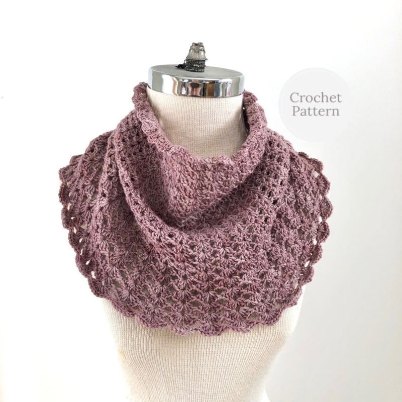 Lace Cowl - Etsy