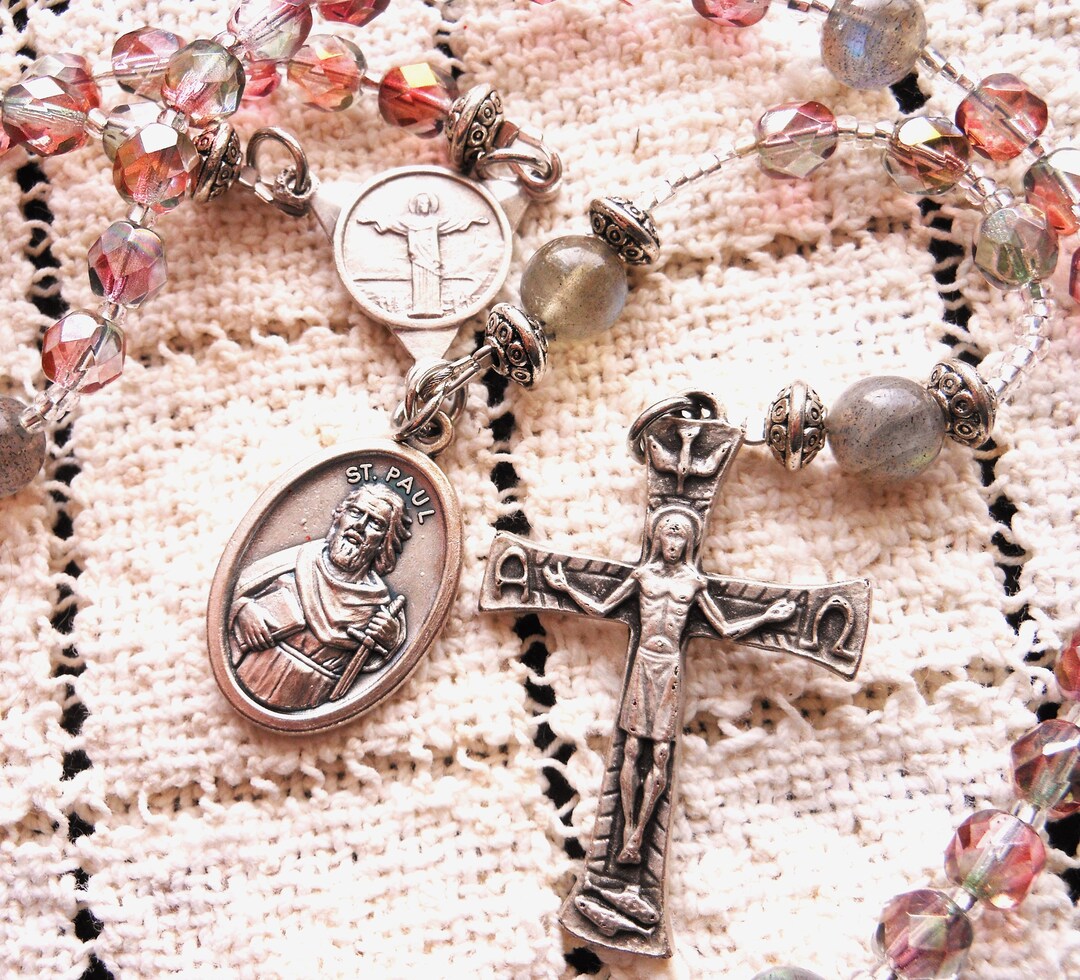 St. Paul the Apostle Traditional 5 Decade Rosary, Patron Saint ...