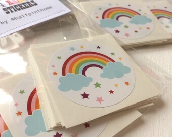 Rainbow stickers | Etsy
