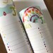Perpetual Calendar Rainbow Wall Planner - Etsy UK