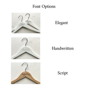 Custom Wedding Dress Hanger, Calligraphy Hanger, Bride Hanger, Bridal ...