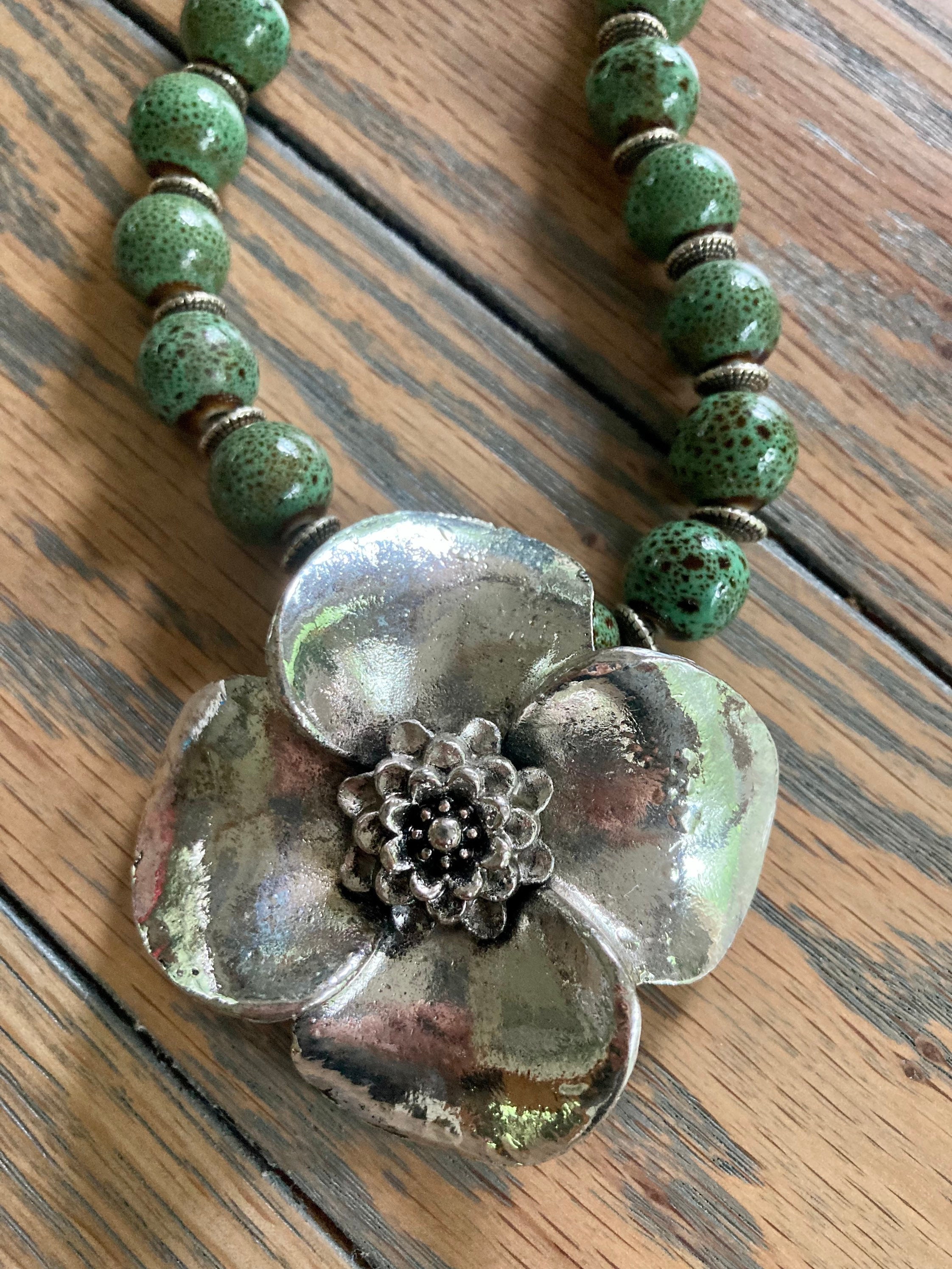 Spring Bloom Necklace - Etsy