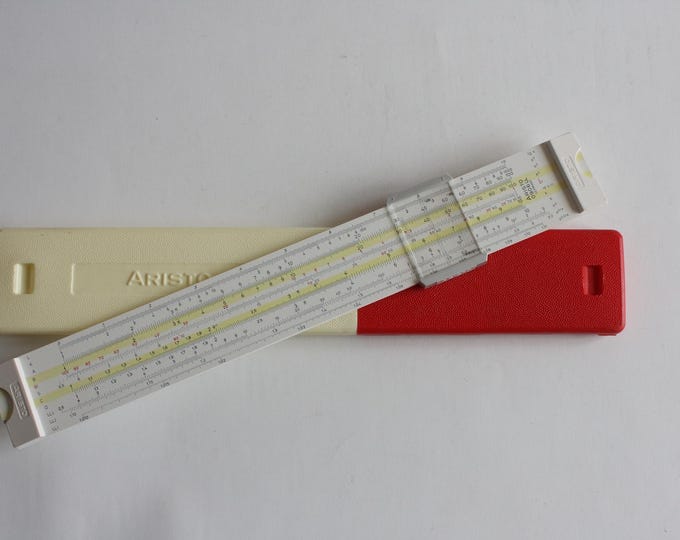 Slide Rule Aristo Bischolar 0906 LL - Logarithmic Slide Rule - Germany ...