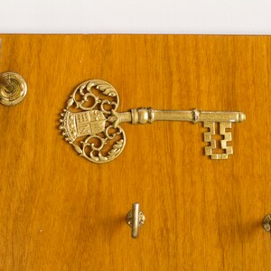 Vintage Key Rack, Brass Key Holder, Keys Organiser, Brass Key Hanger - Etsy