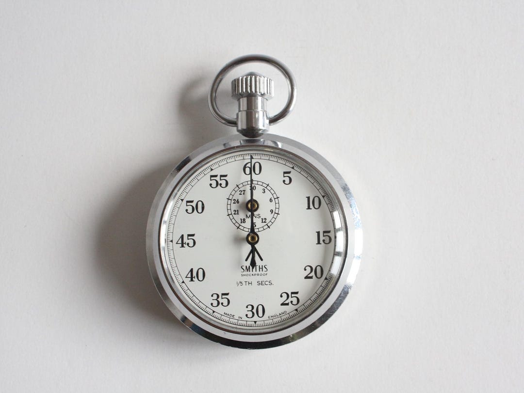 Military Stopwatch Smiths, British Broad Arrow Stopwatch, Vintage ...