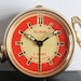 Alarm Clock Slava, Vintage Key Shaped Wind-up Clock, Key of Moscow ...