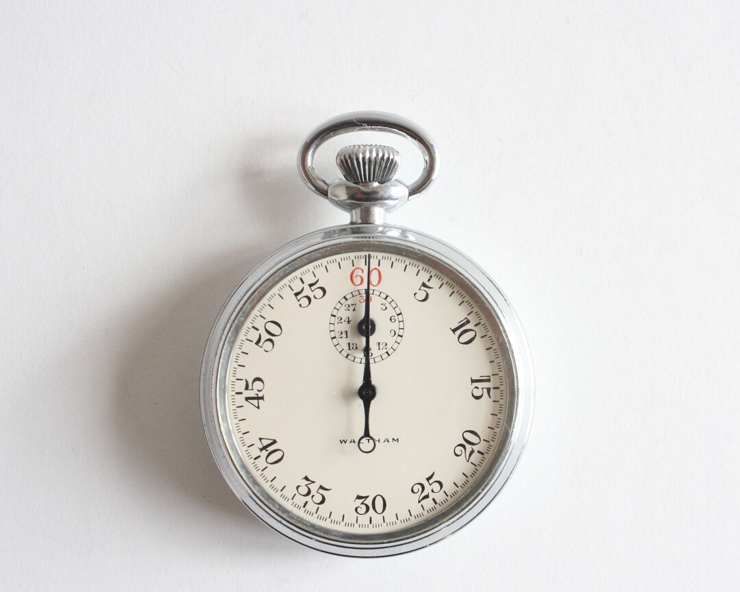 Waltham 1940's Military Stopwatch, Stopwatch Waltham Ww2, Military ...