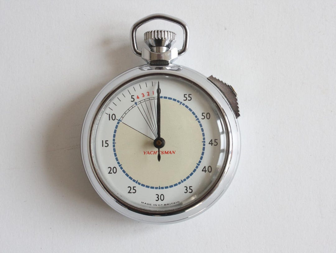 Yachtsman Stopwatch, Sailing Regatta Stopwatch, Yachting Timer From the ...