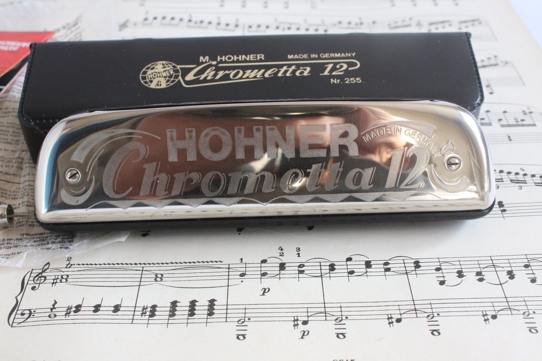 Hohner Chrometta 12 Vintage Harmonica M.honher Key of C - Etsy