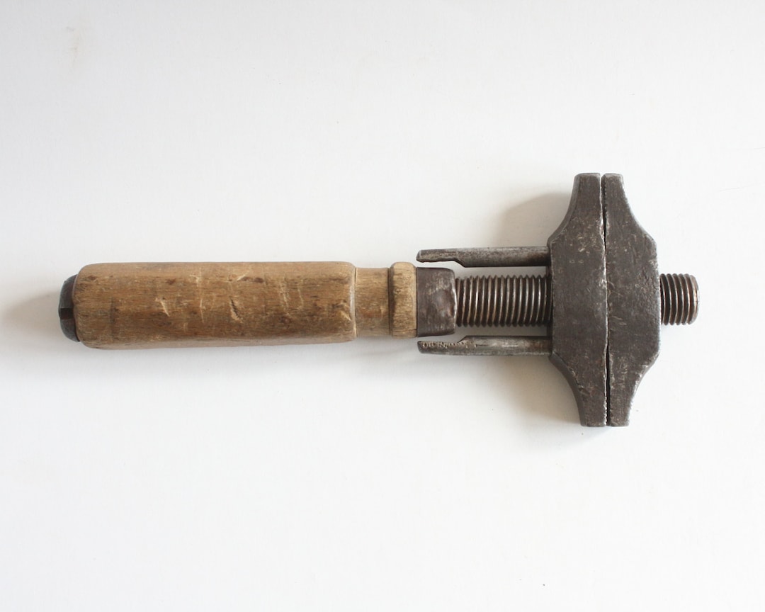 Antique French Wrench, Vintage Adjustable Spanner, Wrench French Tool ...
