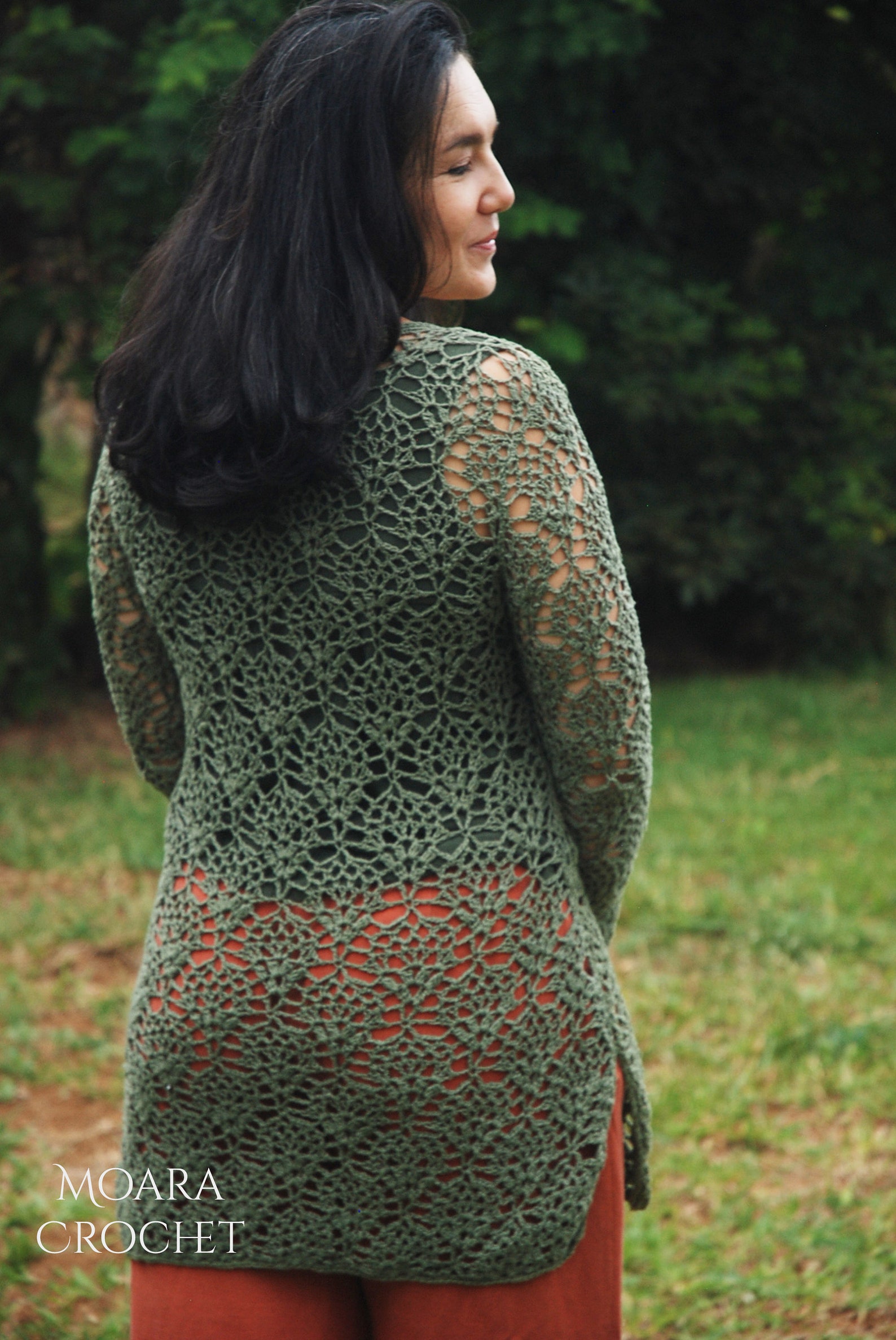 Chandra Crochet Tunic Pattern Step by Step Written Photo - Etsy