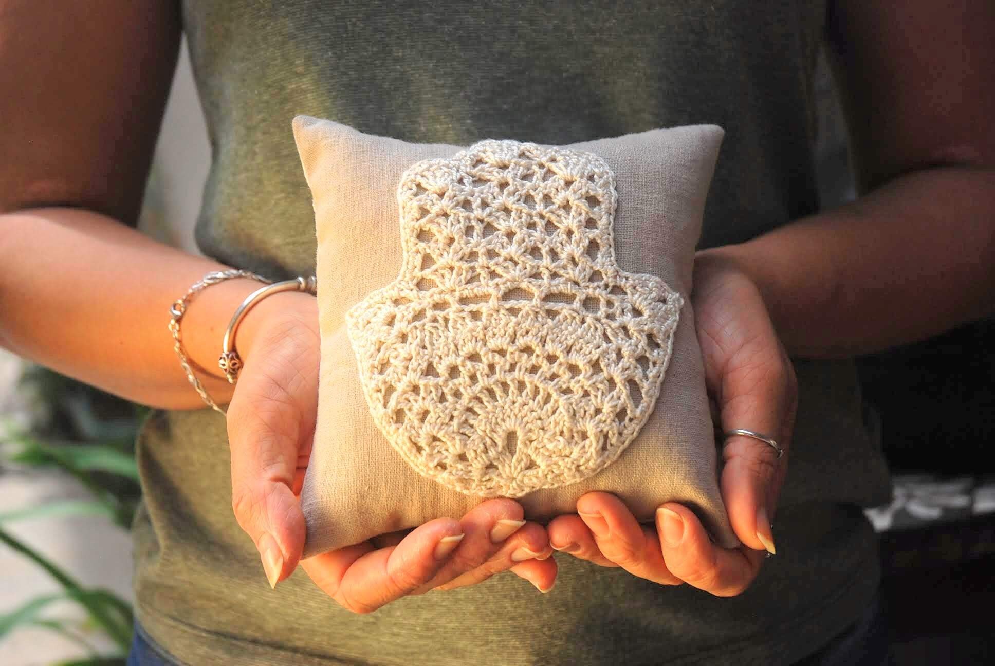 Crochet Pattern | Crochet Motif | Crochet Hamsa | Hand of Fatima ...