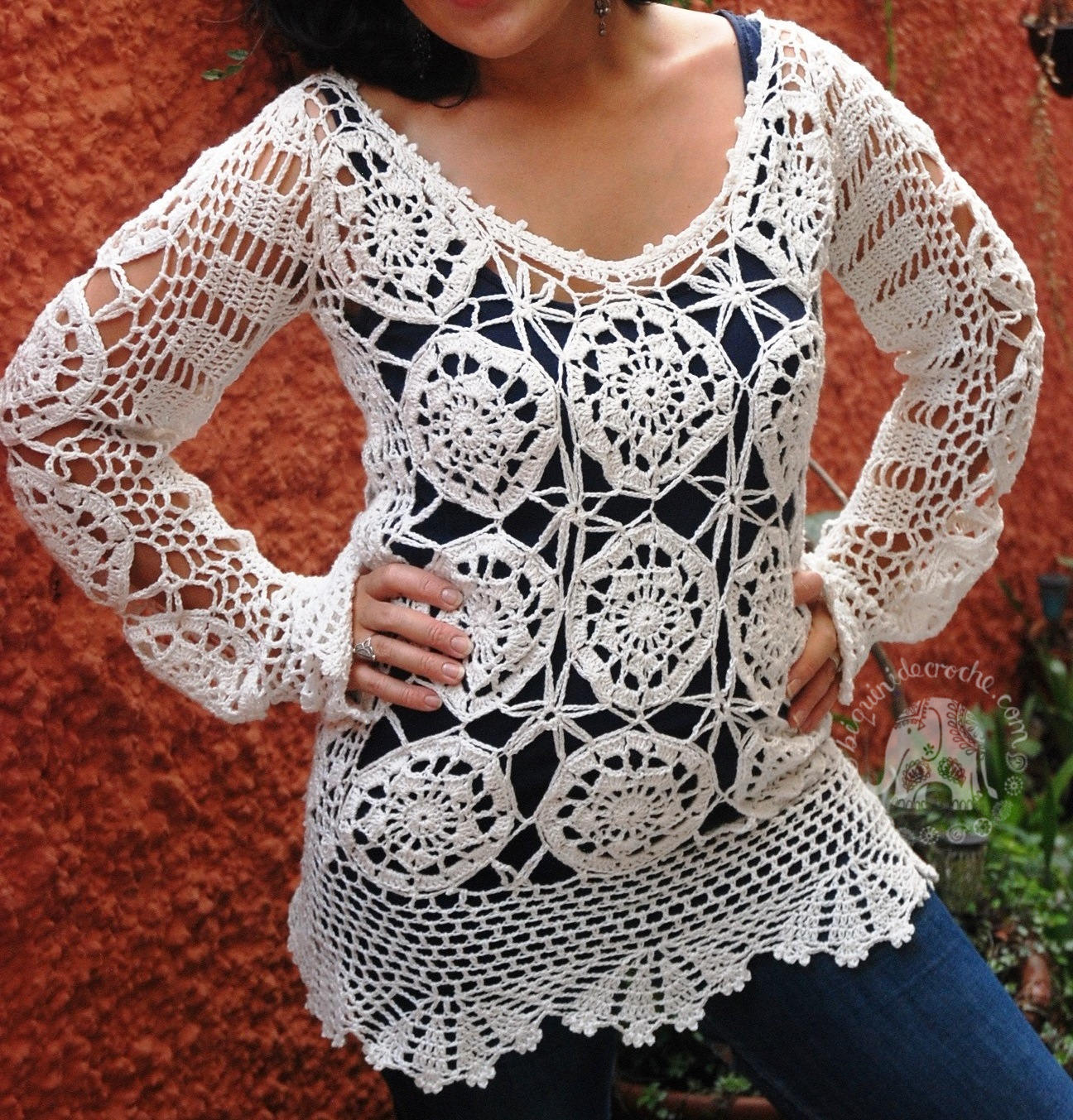 Crochet Tunic Pattern Crochet Top Pattern Crochet Tutorial | Etsy