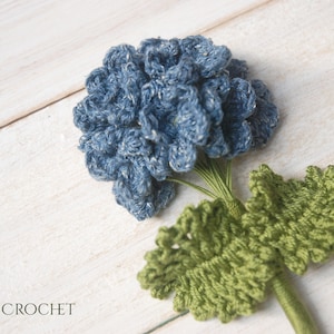 Crochet Hydrangea, Crochet Pattern, Flower Pattern - Etsy