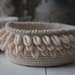 Crochet Basket | Cowrie Shell Basket | Crochet Home Decor | Crochet ...