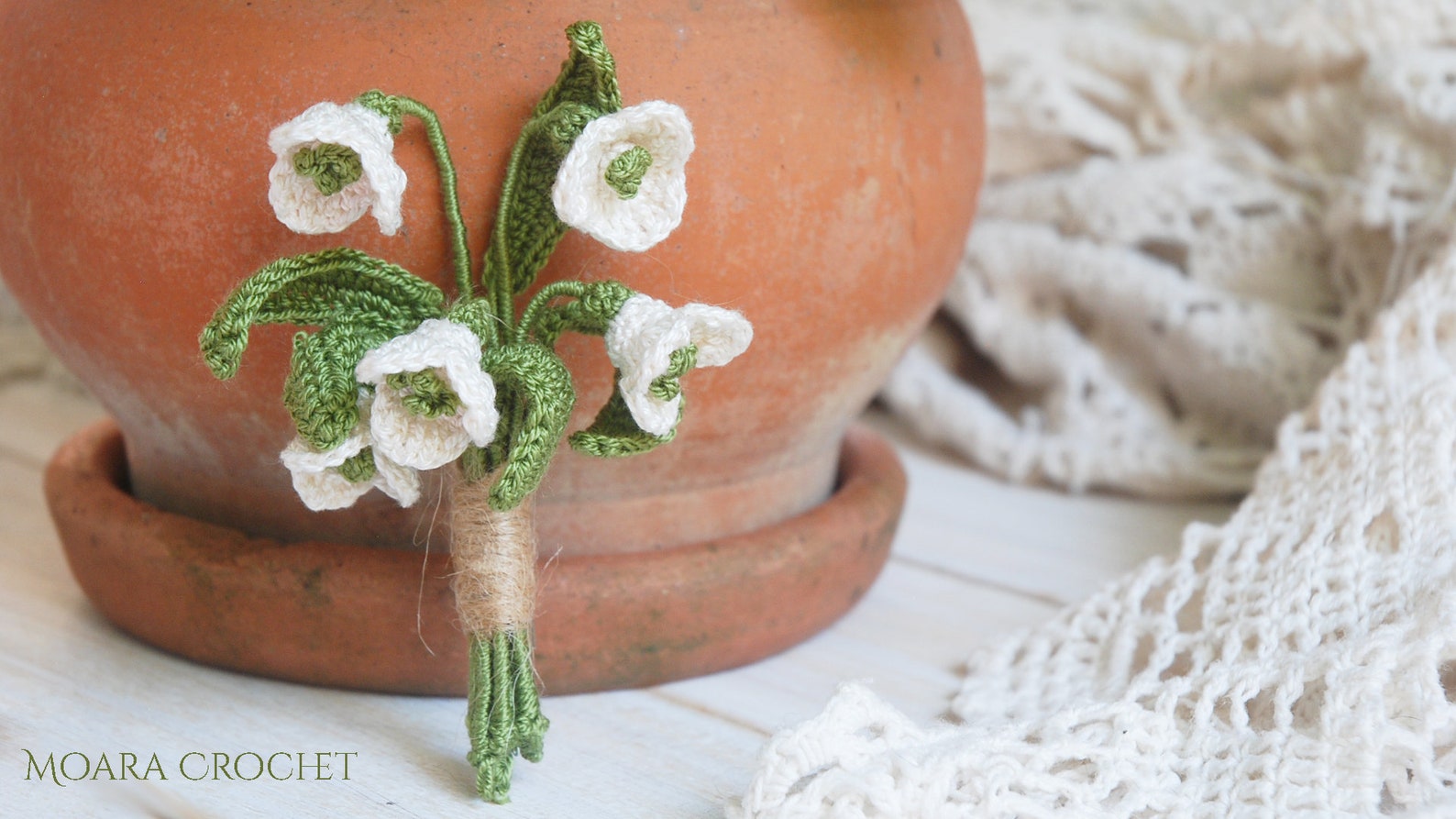 Crochet Snowdrops Flower Pattern Step by Step Crochet Flower - Etsy