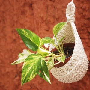 Crochet Hanging Basket | Crochet Pod | Crochet Basket | Planter Pattern ...