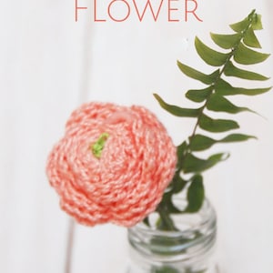 Crochet Ranunculus Flower - Easy Crochet Rose - Step by Step Crochet ...