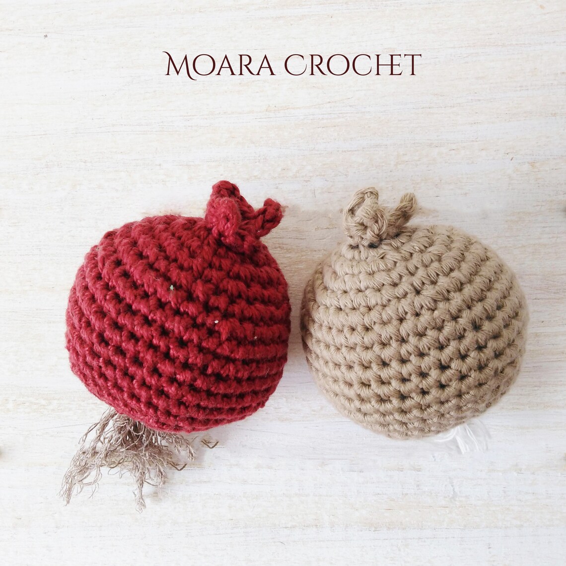 Crochet Onion Pattern Make Your Own Crochet Root Vegetable - Etsy