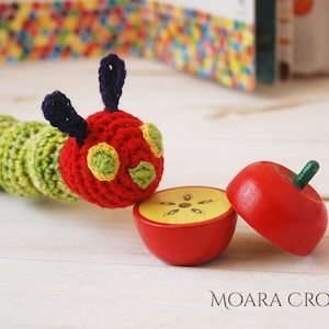 Crochet Caterpillar Life Cycle Play Set Pattern - the Very Hungry ...