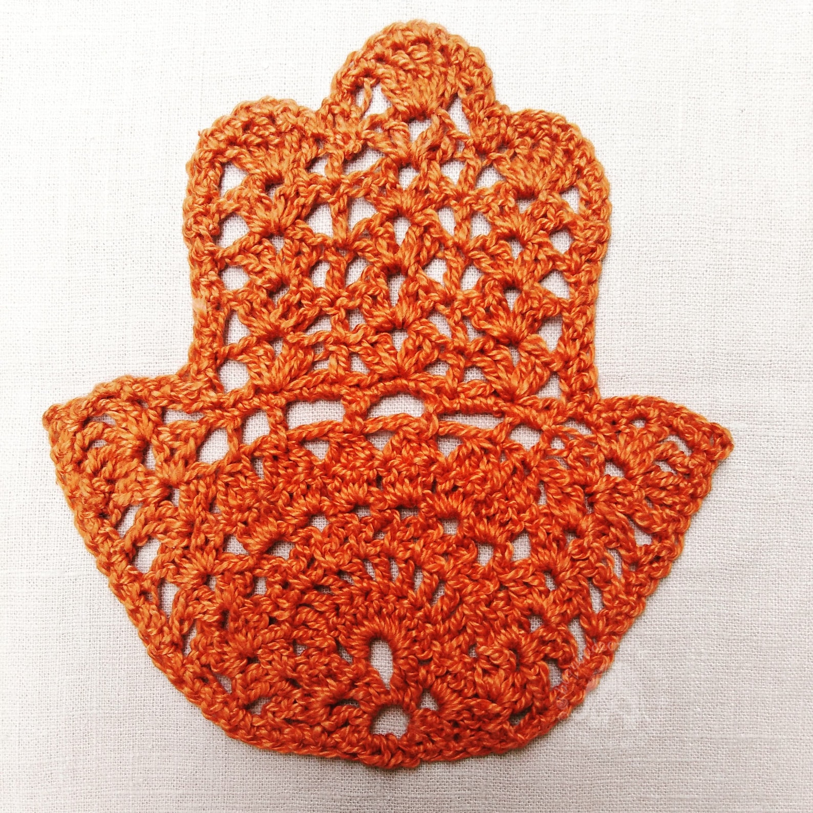 Crochet Pattern Crochet Motif Crochet Hamsa Hand of | Etsy