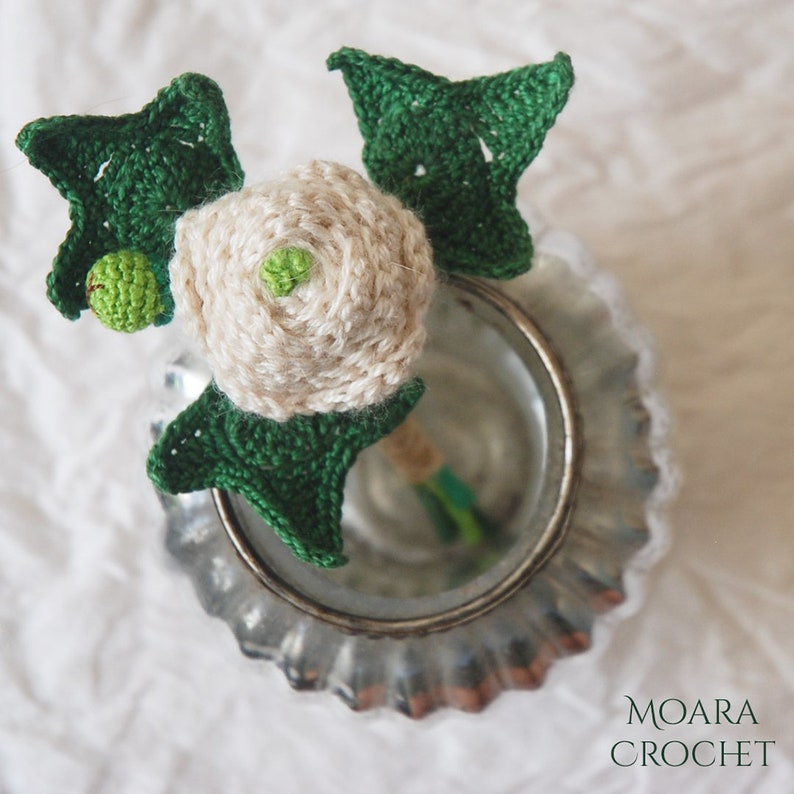 Crochet Ranunculus Flower Easy Crochet Rose Step by Step - Etsy