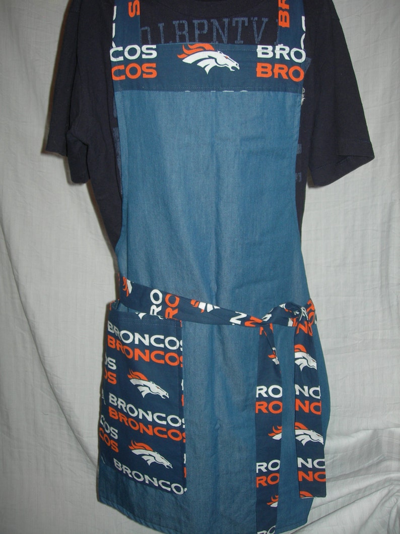Mens Reversible Apron ... BBQ, Tailgaters,broncos Fans Unite, This is ...