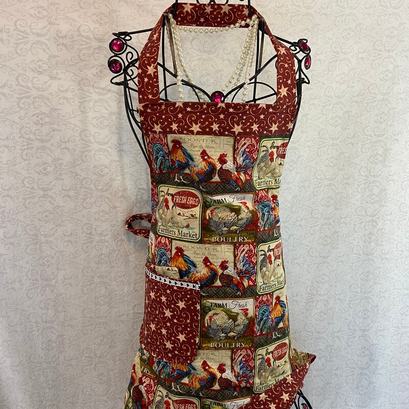 Chicken Kitchen Apron - Etsy