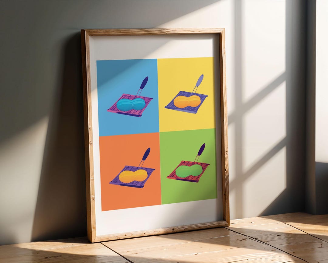 Chilean Toaster With Marraqueta Pop Art Print Poster - Etsy