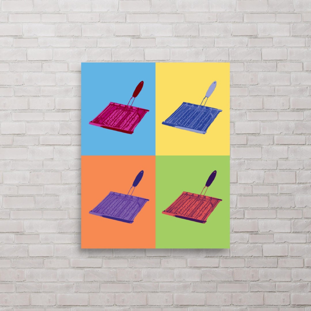 Chilean Toaster Pop Art Poster Print | Tostador Chileno Arte - Etsy