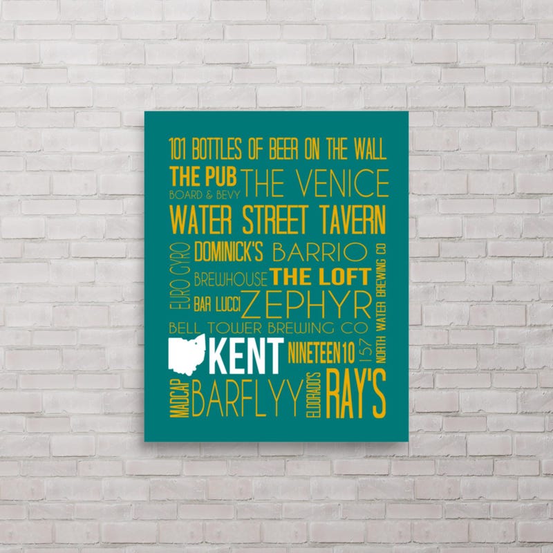 Kent State - Etsy