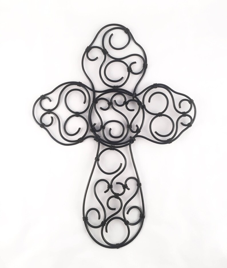 Wire Cross Art - Etsy