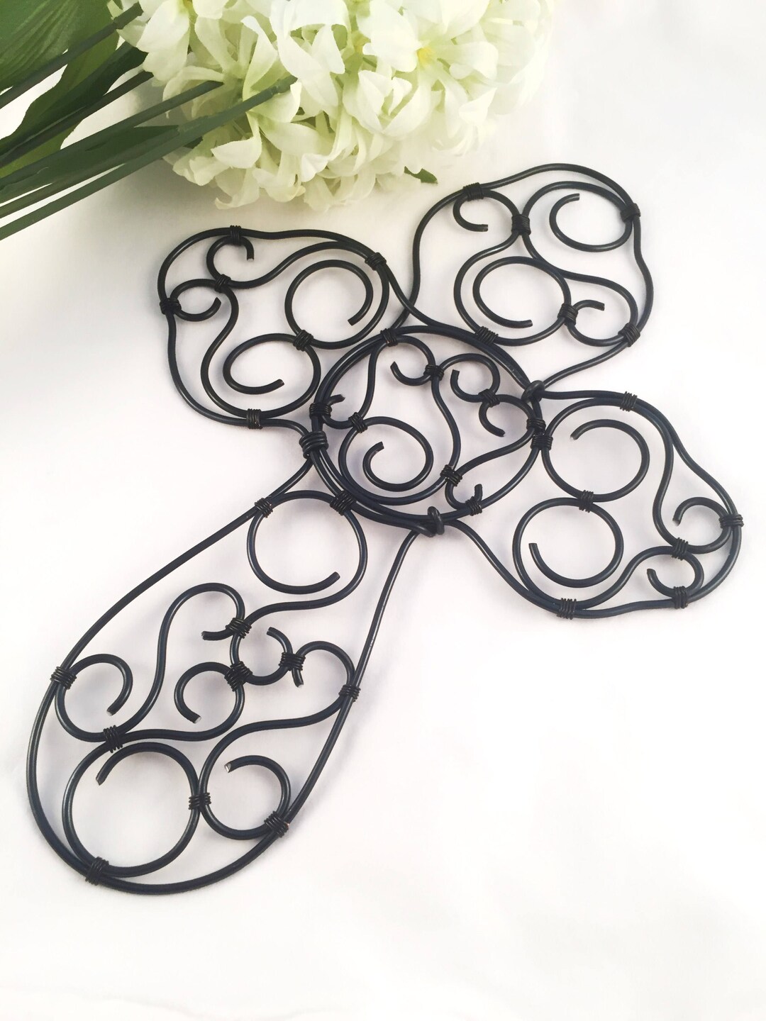 Wire Cross Art - Etsy