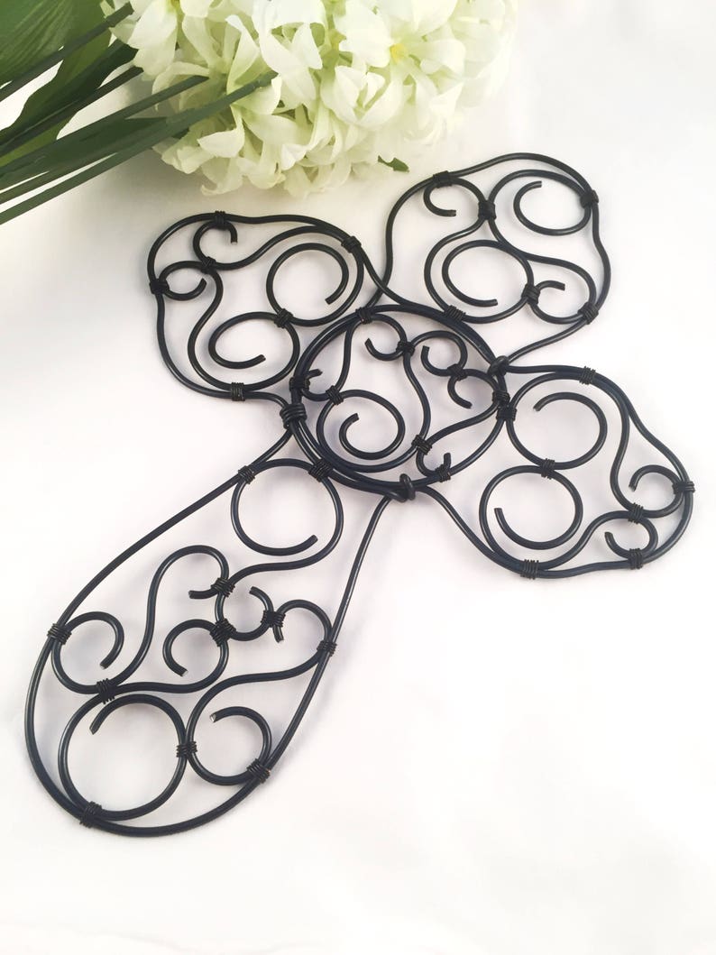 Wire Cross Art - Etsy