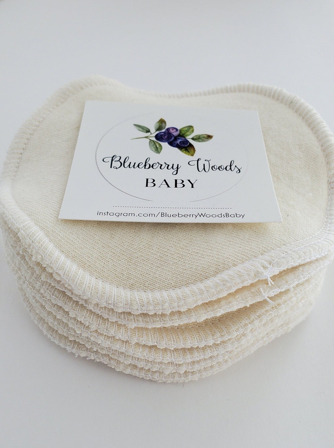 Hemp Nursing Pads, Organic Breast Pads /READY TO SHIP/ Reusable Breast ...