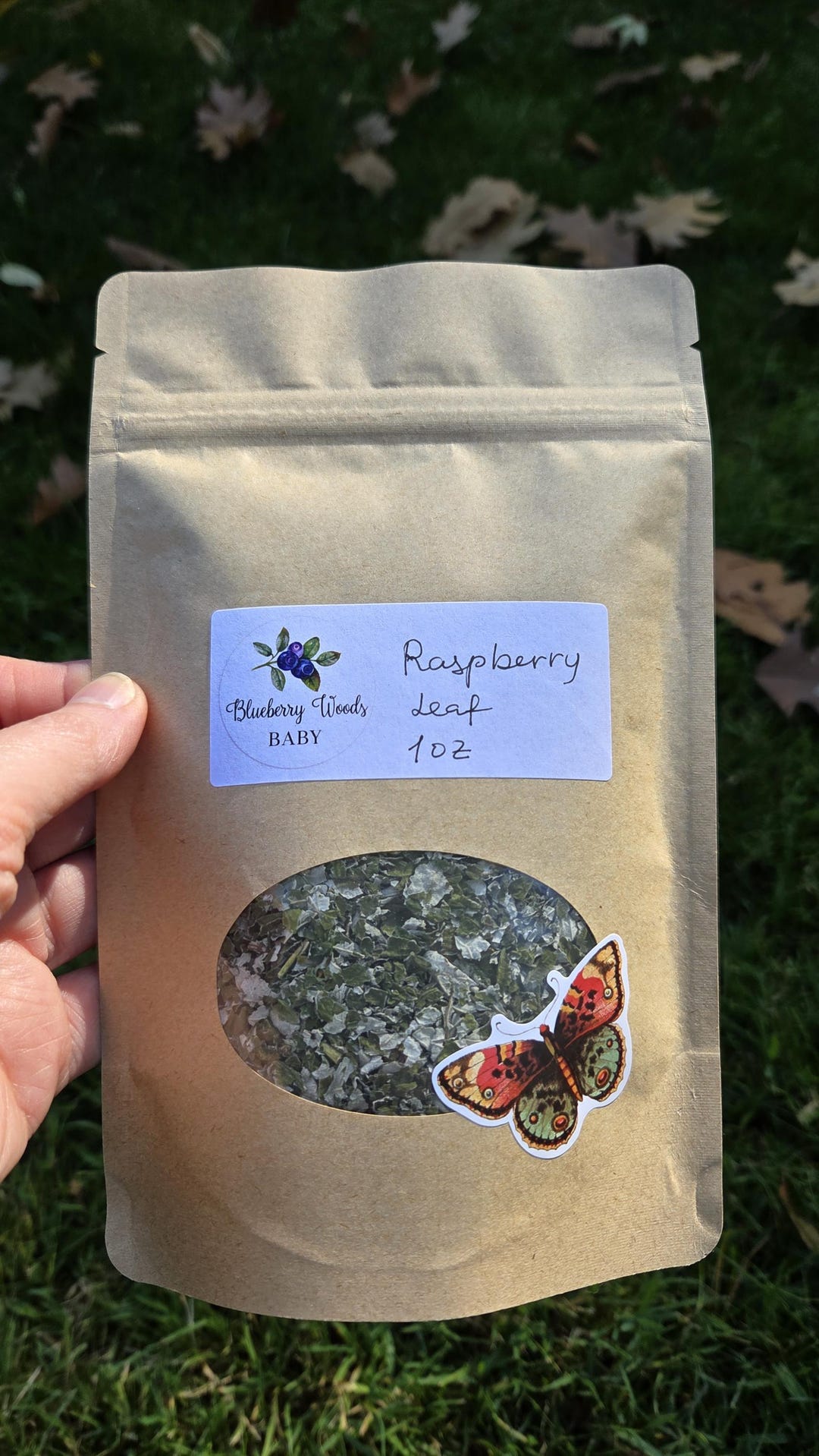 Organic Raspberry Leaf Tea, Herbal Tea, Dried Herb, Red Raspberry Loose ...