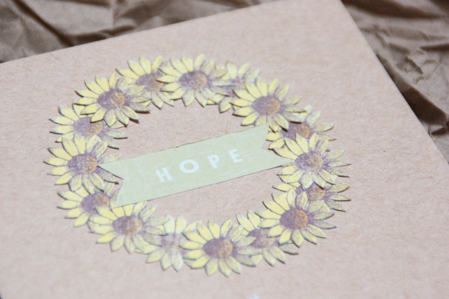 Original Collage: "hope"--floral, Bird Collage--5x7" OOAK Collage - Etsy