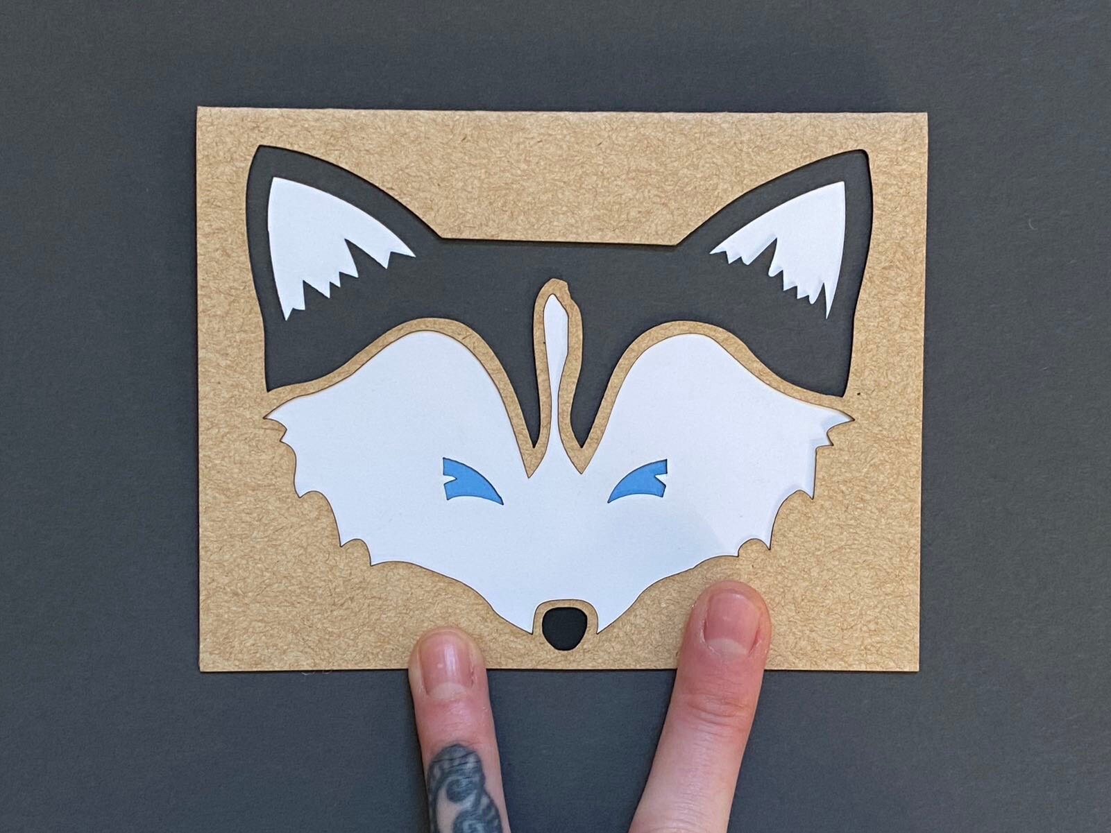 Husky Card: Inspired by @the Huskymoon—custom Message - Etsy