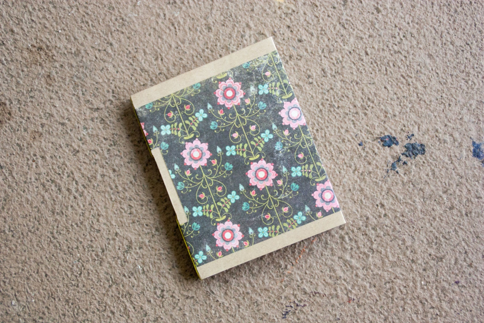Handmade Journal: Hand Bound Journal/ Buttonhole Binding/ Mini Journal ...