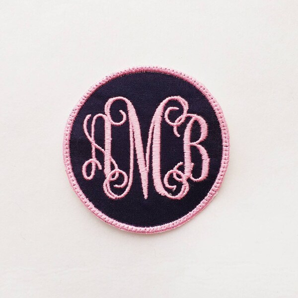 Monogram Patch - Etsy