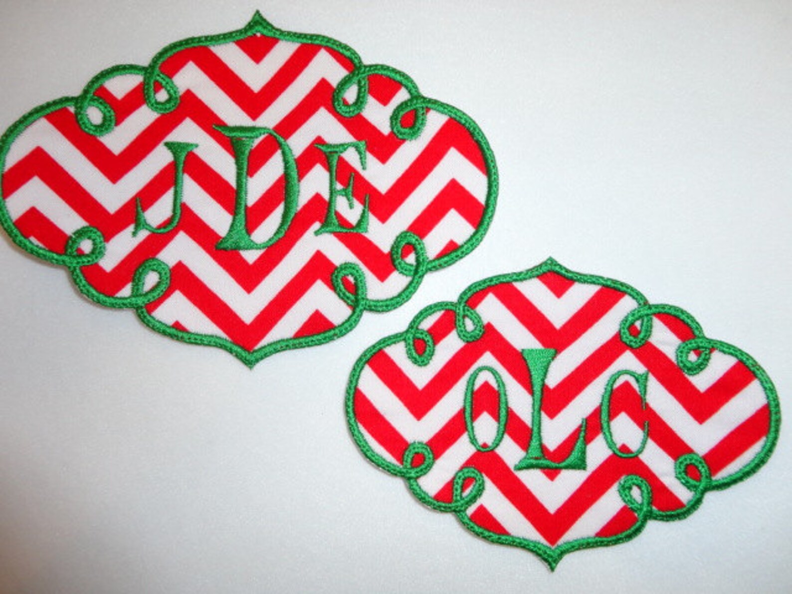 Monogram Patch Personalized Monogrammed Swirl Iron on Patch - Etsy