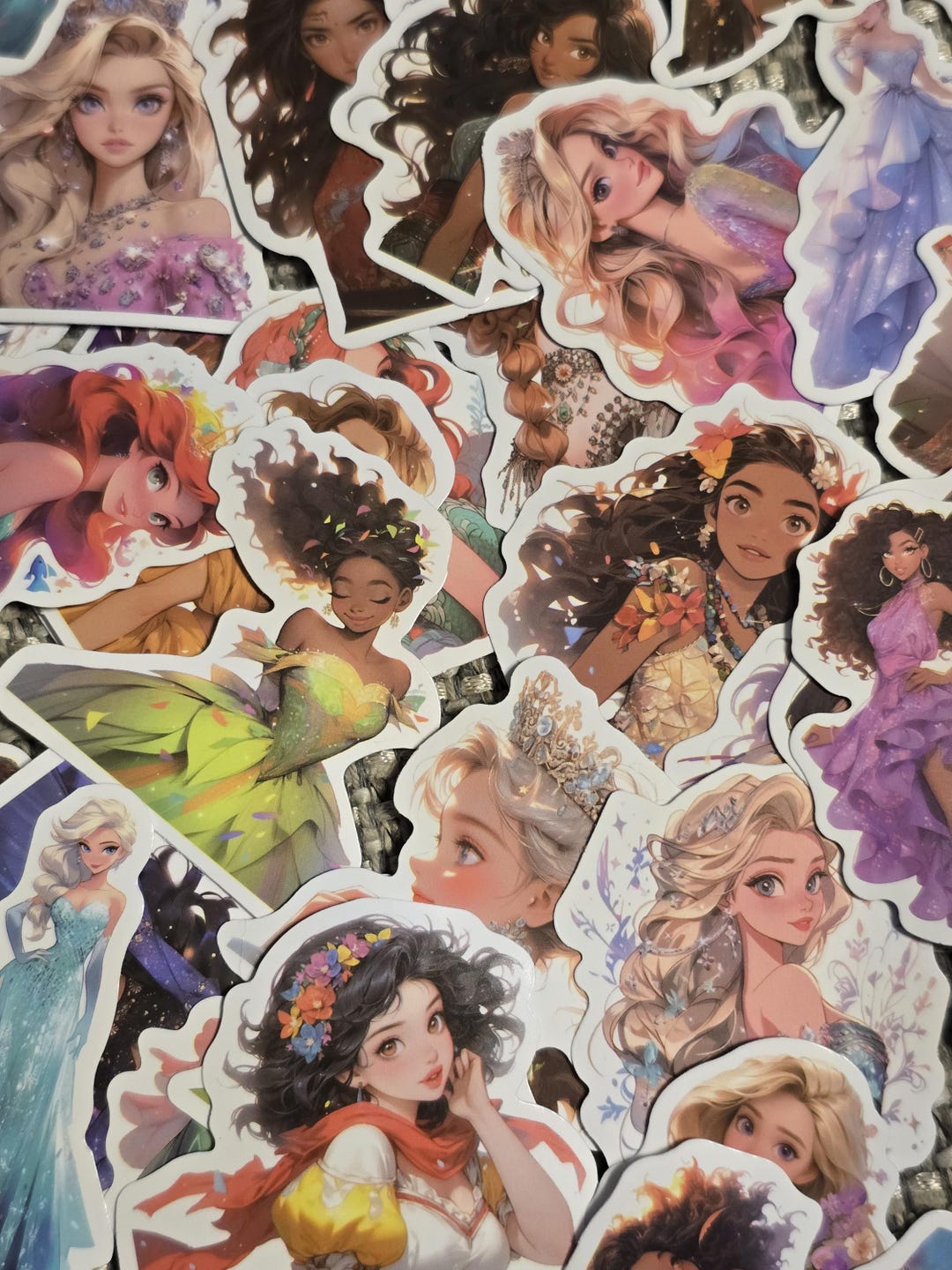 Princess Stickers: Cartoon Fairies, Laptop Decals - Etsy