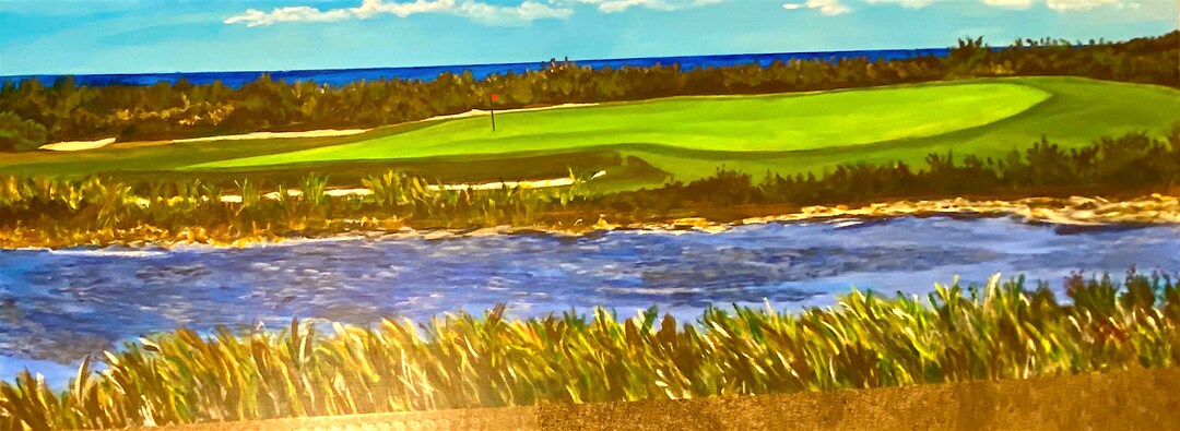 Fishers Island, "redan" Hole - Etsy