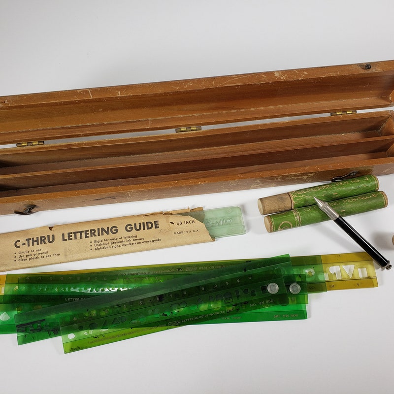 Leroy Lettering Set - Etsy