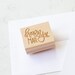 Happy Mail Rubber Stamp - Etsy
