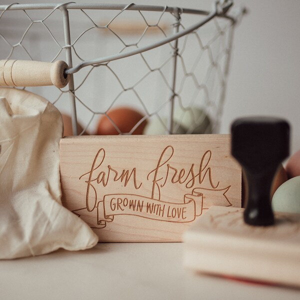 Farm Stamp - Etsy