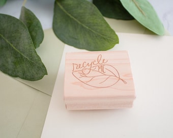 Recycle Me Stamp | Etsy