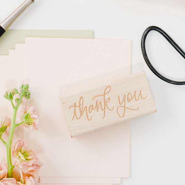 Thank You Stamp - Etsy