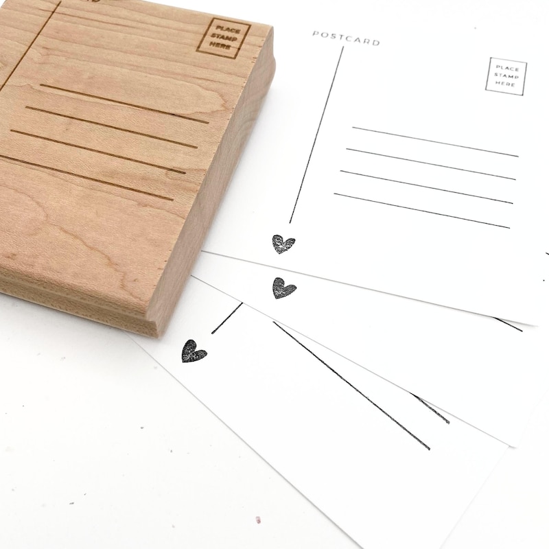 Postcard Stamp Pad - Etsy
