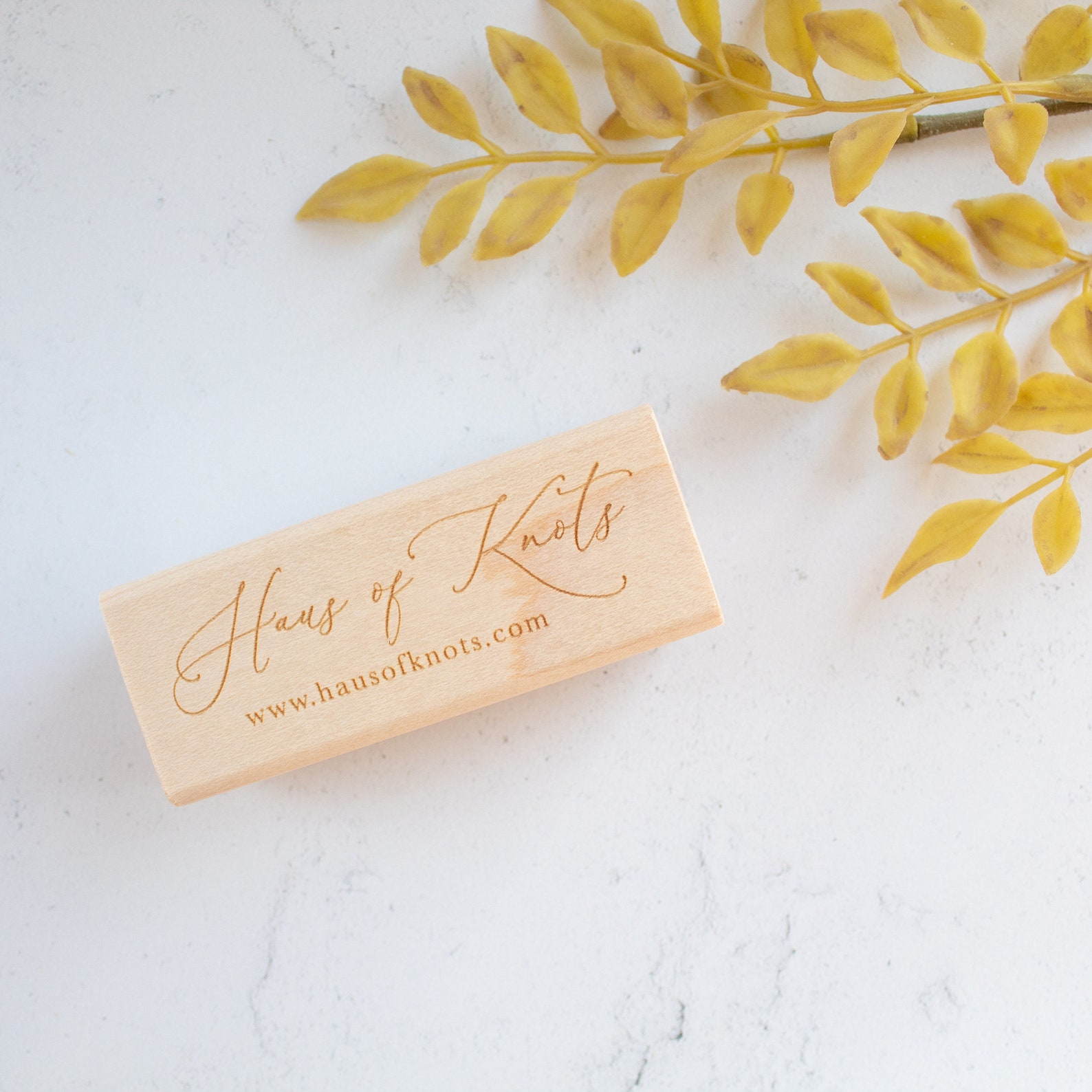 Custom Shop Stamp with business name and website | Etsy